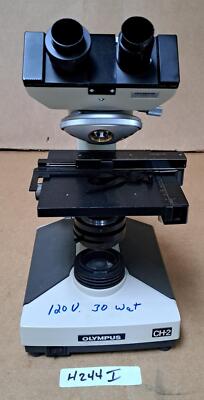 OLYMPUS CH2 BINOCULAR MICROSCOPE ! H244I | eBay