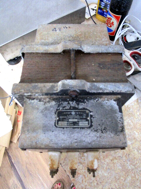 KENYON TRANSFORMER CO INC NEW YORK NY TYPE S-12941 VTG USA for sale ...