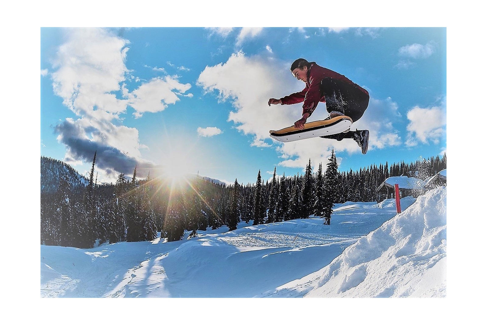 Slopedeck Snowskates - Light & Quick-Turning Snow Skateboard - Snow ...