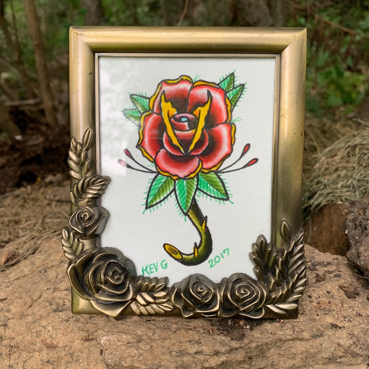 Traditional American Tattoo Rose Flash 130+ Traditional Rose Tattoo