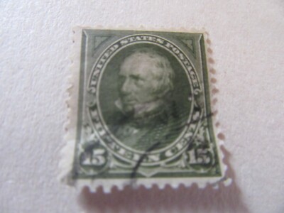 Sc#284 Clay 15c Stamp In Used Condition Prior H Issue of 1898 [CV $13. ...