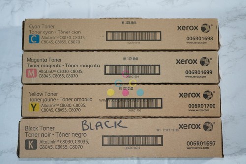 OEM Xerox Altalink C8030,C8045,C8070 CMYK Toners 006R01697,1698,1699 ...