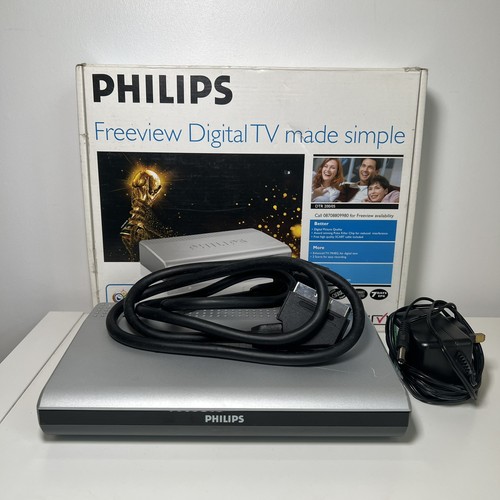 Philips Freeview TV Box Silver Boxed (DTR200/05) | eBay UK