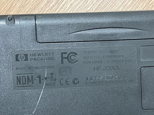 Hewlett Packard HP 320LX Palmtop PC 1997 Windows - Tested Works | eBay