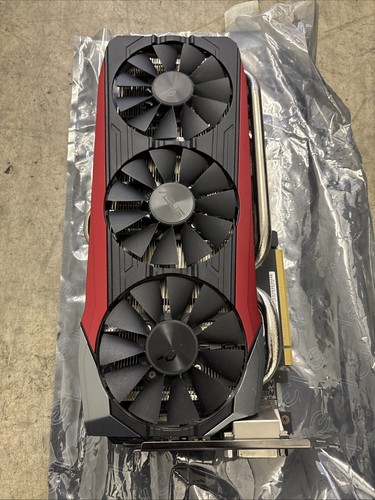 ASUS Radeon R9 390X 8GB STRIX-R9390X-DC3OC-8GD5-GAMING Video graphics ...