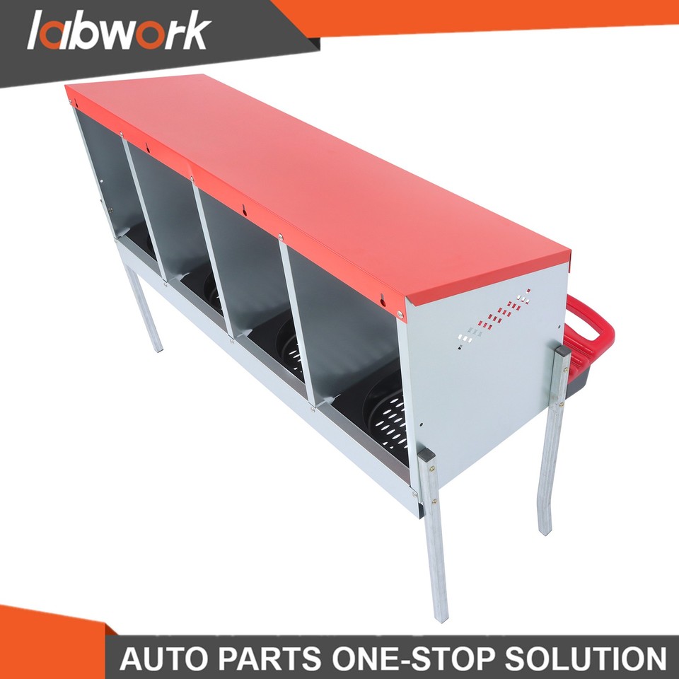 Labwork Chicken Egg Lay Box Chicken Nest Box With Cover Protect Egg 4 ...