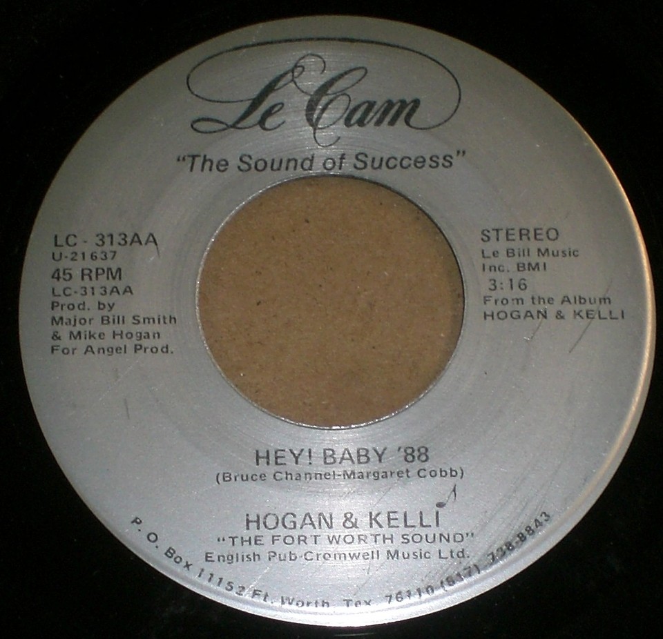 Hogan & Kelli Hey! Baby '88 Love Is Strange 1988 Dance Pop 7" VG++ ...