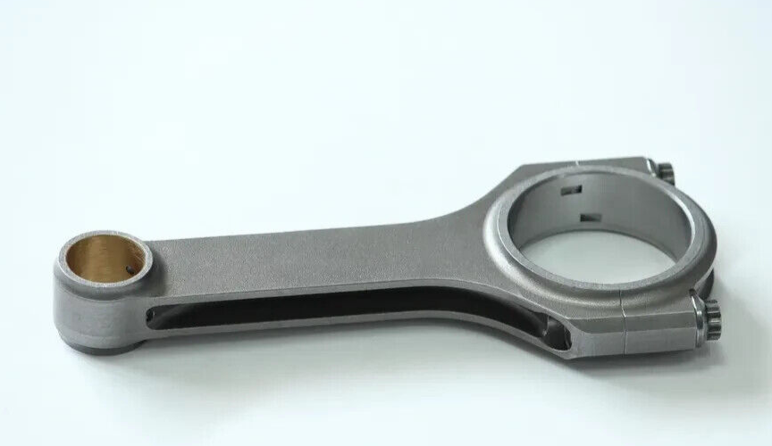 H Beam 6.125" 2.100" .927" Bronze Bush 4340 Connecting Rods For SB ...