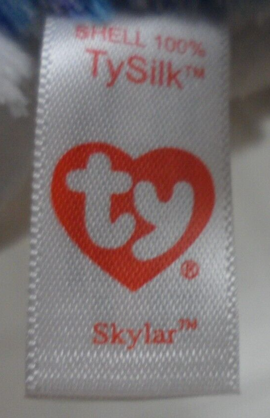 TY BEANIE BOOS - SKYLAR the 6" HUSKY DOG - MINT with MINT TAG -JUSTICE ...