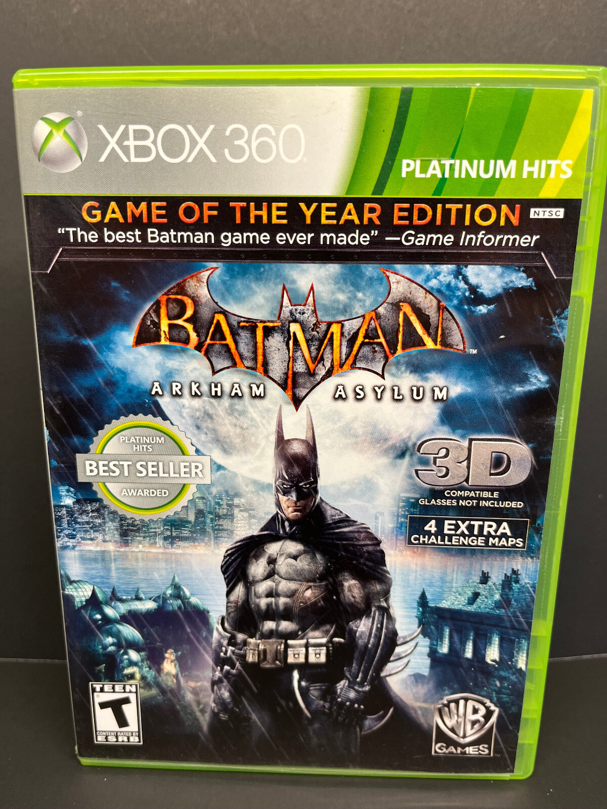 Batman: Arkham Asylum (Xbox 360, 2009) Game Of The Year - Tested ...