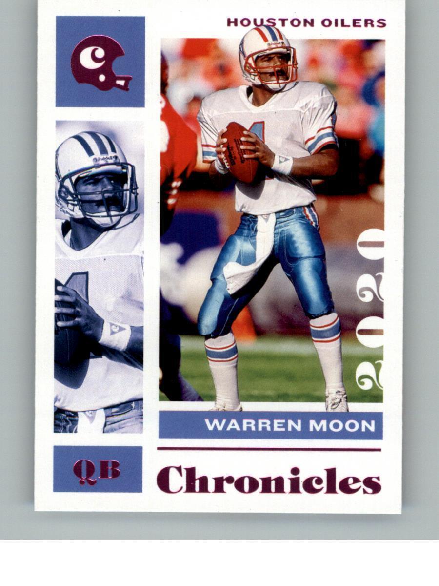 Warren Moon Houston Oilers Warren Moon Houston Oilers Framed 27" X 39"