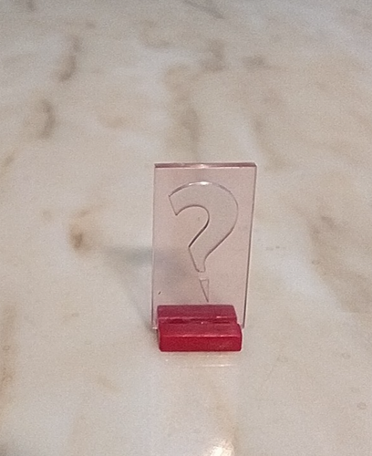 Clue Game Piece Kasandra Scarlet Red Pawn Mover Token 2008 Parker ...