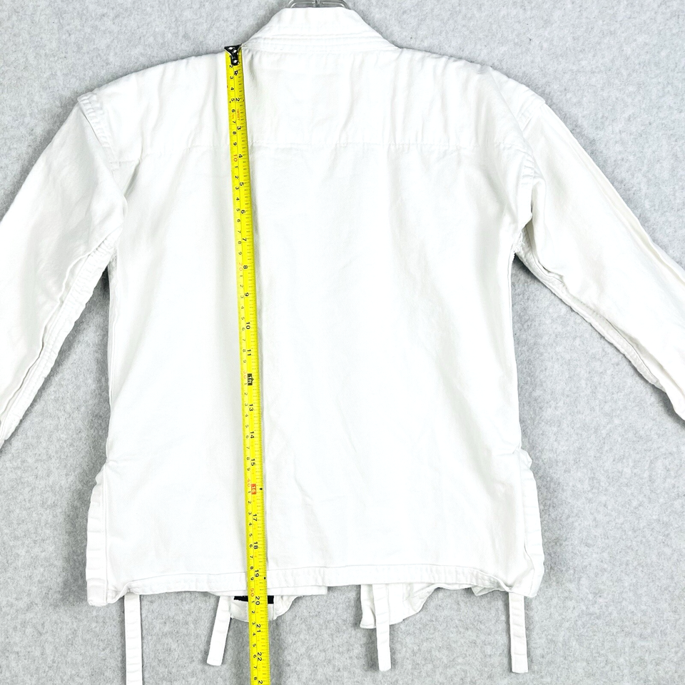 Bushido Gi Jacket Kids 000/110 White Karate Uniform Martial Arts ...