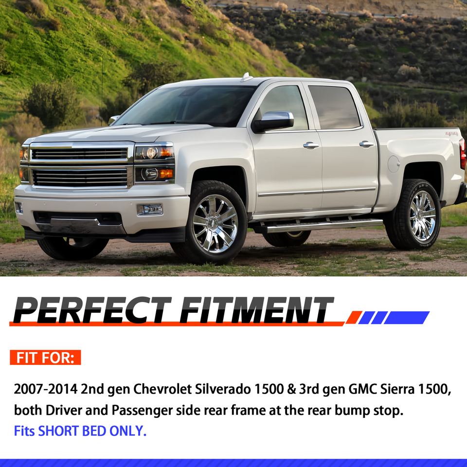 Rear Fuel Tank Crossmember&Rear Frame for 07-14 Chevy Silverado &GMC ...