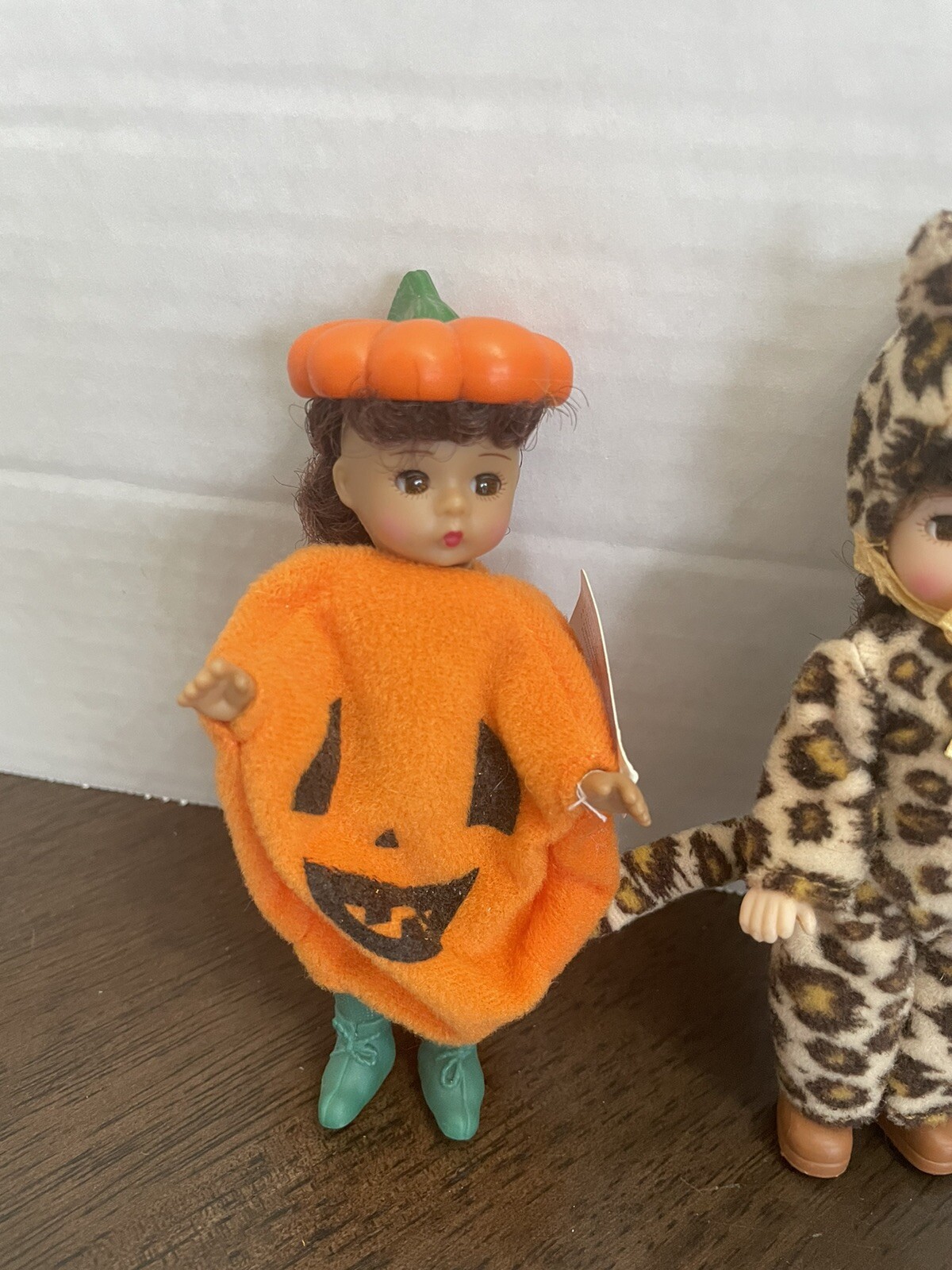 Madame Alexander McDonalds Halloween Costume Pumpkin Cat Leopard Doll ...