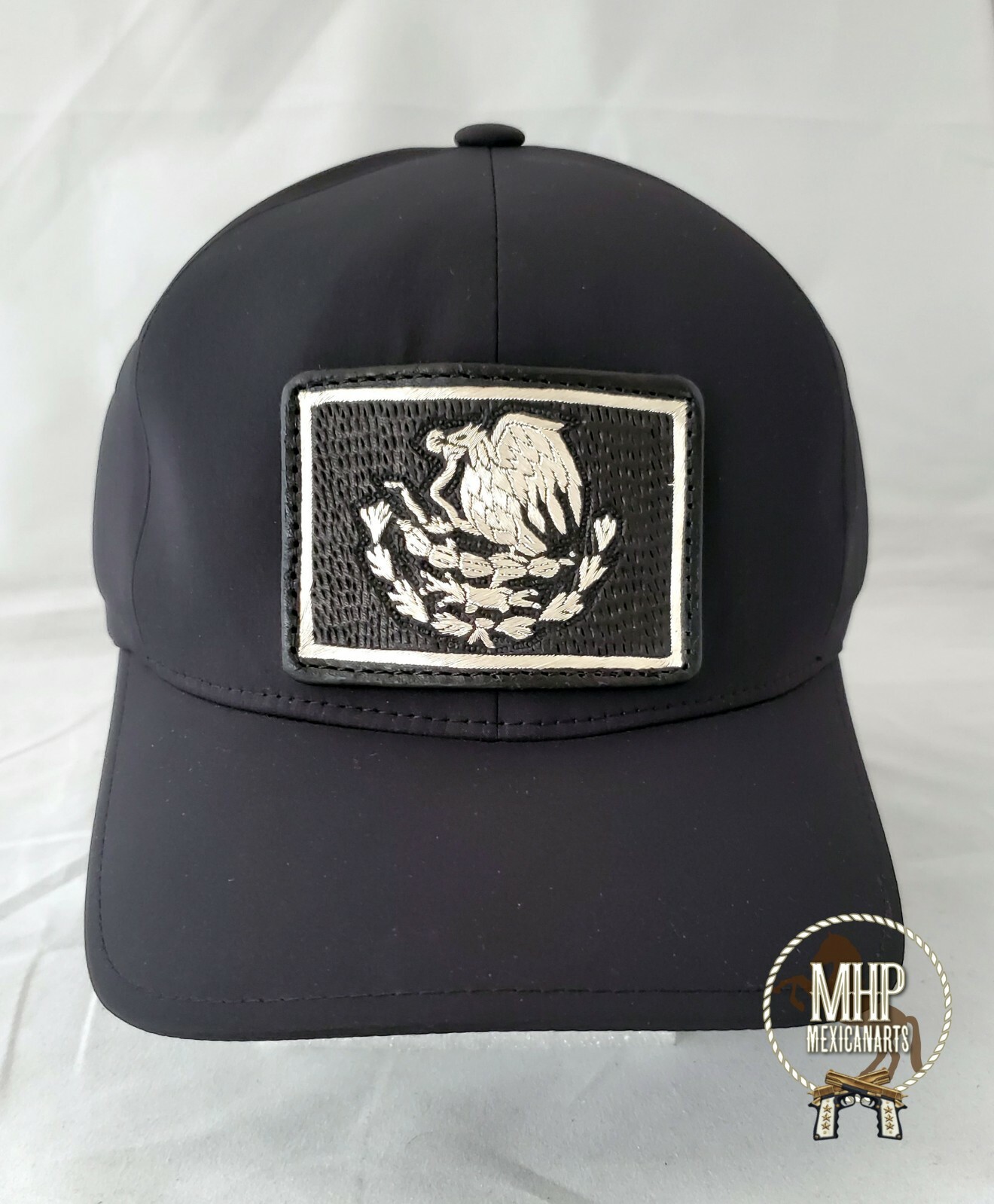 MEXICAN Hat cachucha gorra MEXICO piteado hilo de plata Embroidery ...