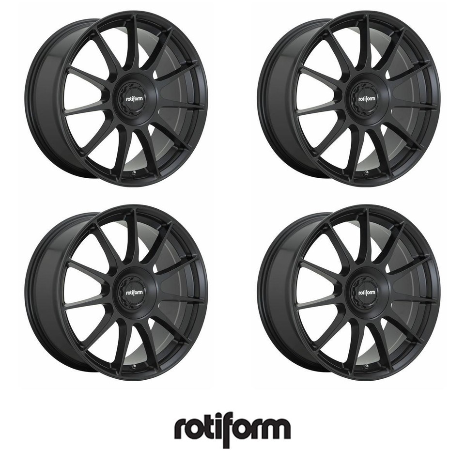 18" ROTIFORM R168 DTM w/ 225/60R18 Wheel & Tire for 2021-2024 Ford ...
