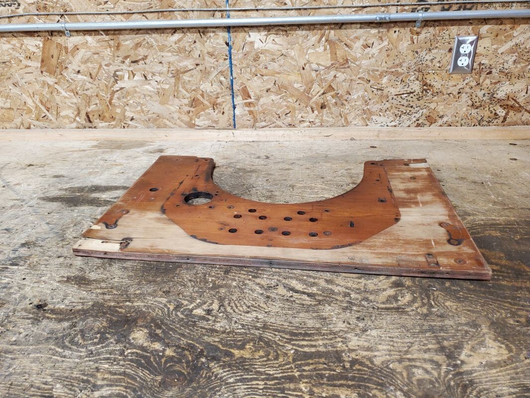 1911 Original Ford Model T Firewall Mfg By Syverson Cabinet Company ...