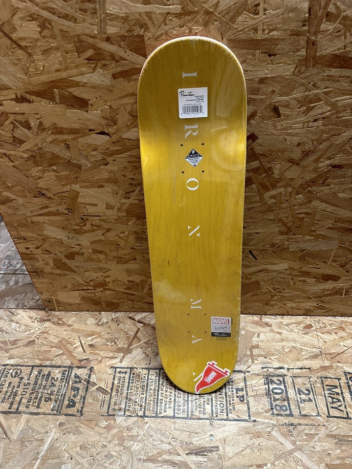 Primitive Marvel X Moebius Iron Man Rodriguez Skateboard Deck 8.125 ...