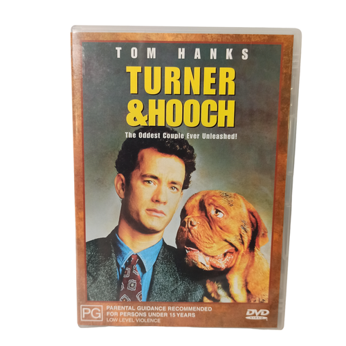 Turner & Hooch (DVD 1989) Action Crime Detective Investigation Dog R4 ...
