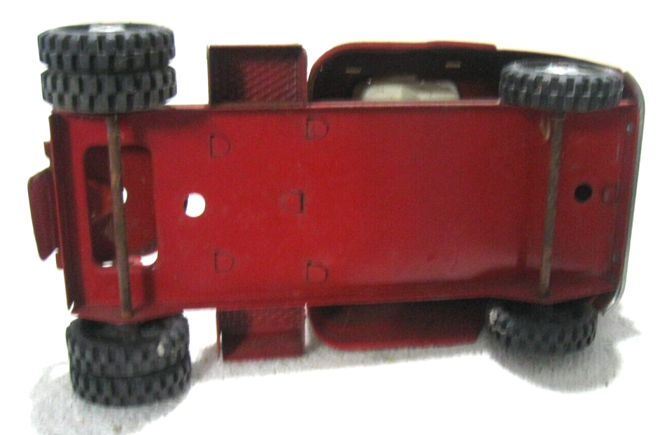 VINTAGE 1950S MARX ? SEMI TRACTOR TRUCK PRESSED STEEL TOY PARTS OR ...