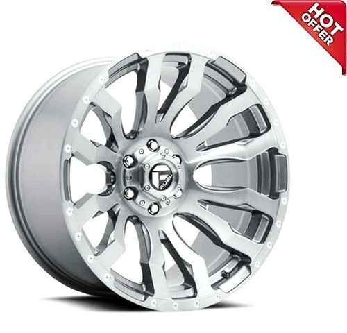 20x9 Fuel Wheels D693 Blitz Platinum 5x127.00 BRUSHED GUNMETAL TINTED 1 ...