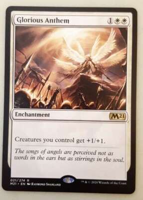 1x Glorious Anthem Core Set 2021 M21 MTG Magic the Gathering NM | eBay