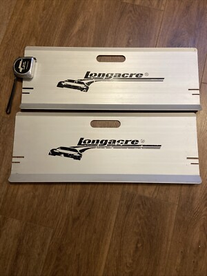 Longacre Aluminum Toe Plates with One Measuring Tape Auto Racing Motor ...