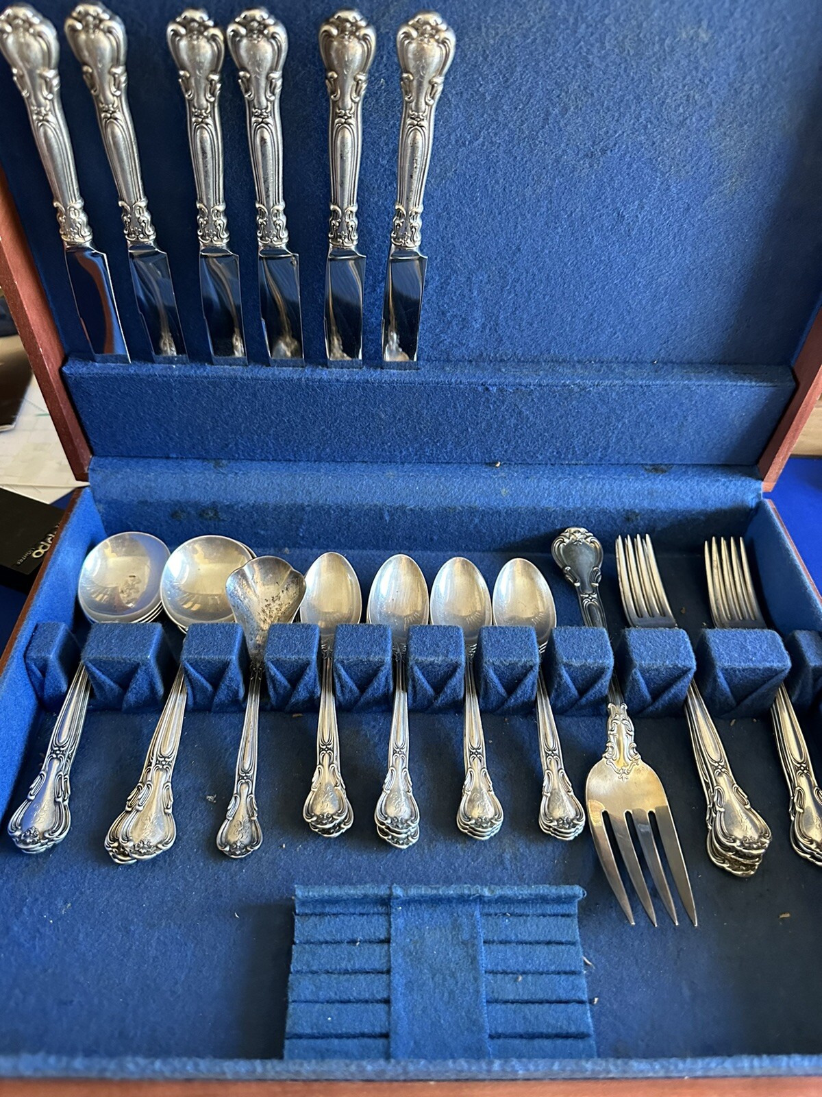 Gorham Chantilly Sterling Silver Flatware Set | eBay