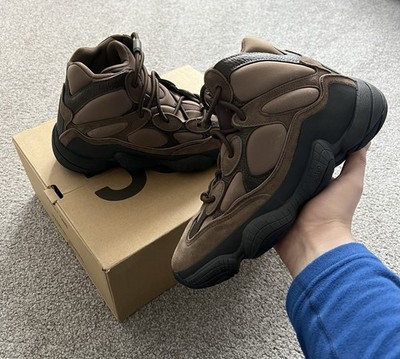 Adidas Yeezy 500 High Taupe Black GX4553 Size UK 8 | eBay UK