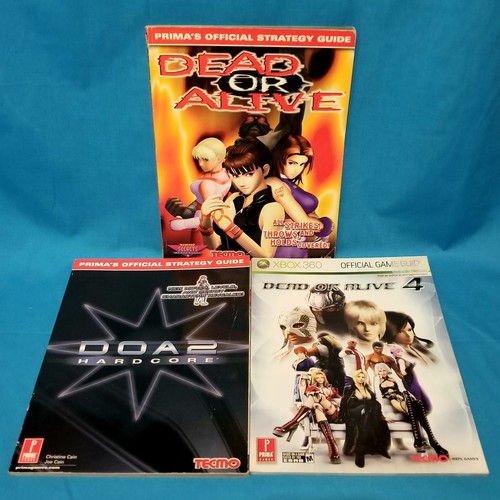 Dead Or Alive Prima Games Official Strategy Guide Book Lot DOA 2 ...