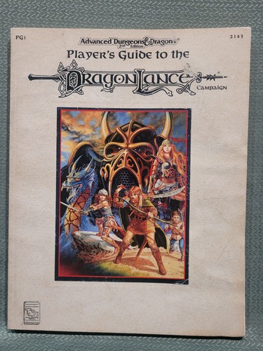 Player's Guide to the Dragonlance Campaign TSR Dragonlance AD&D Krynn ...