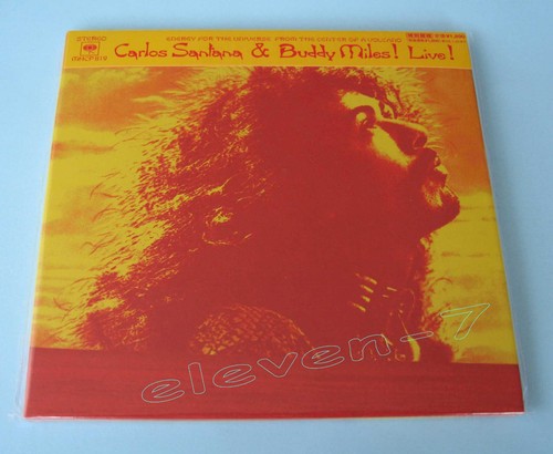 Carlos SANTANA & Buddy MILES !Live! Japan mini lp CD FOC brand new ...