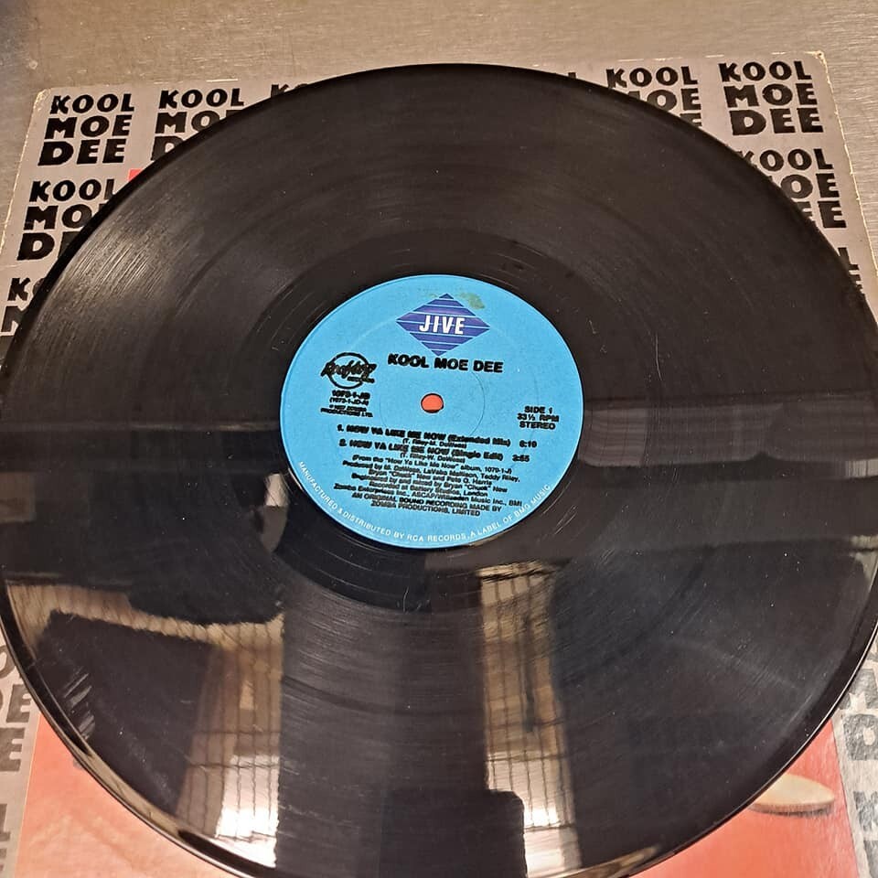 Kool Moe Dee How Ya Like Me Now Record 33 RPM Maxi-Single 1073-1-JD ...