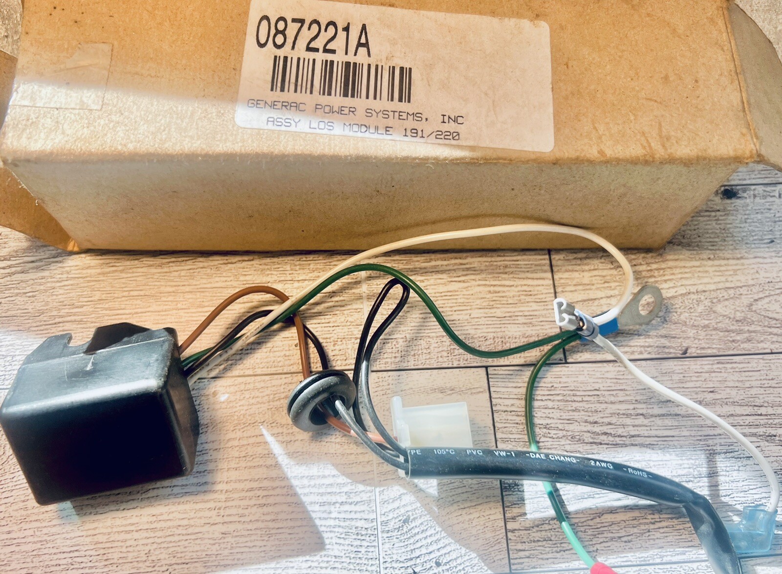 NOS Generac standby generator #087221A LOS low oil pressure sensor 191/ ...