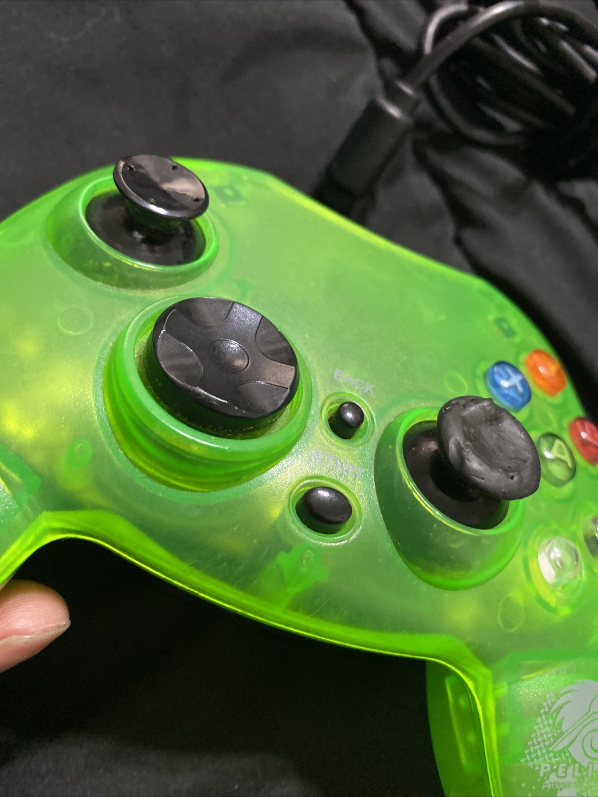 Pelican PL-2057 Wired Blade C-Type Green Xbox Game Controller | eBay