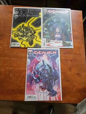 lot 3 issues Marvel comics Excalibur #105 24 25 | eBay