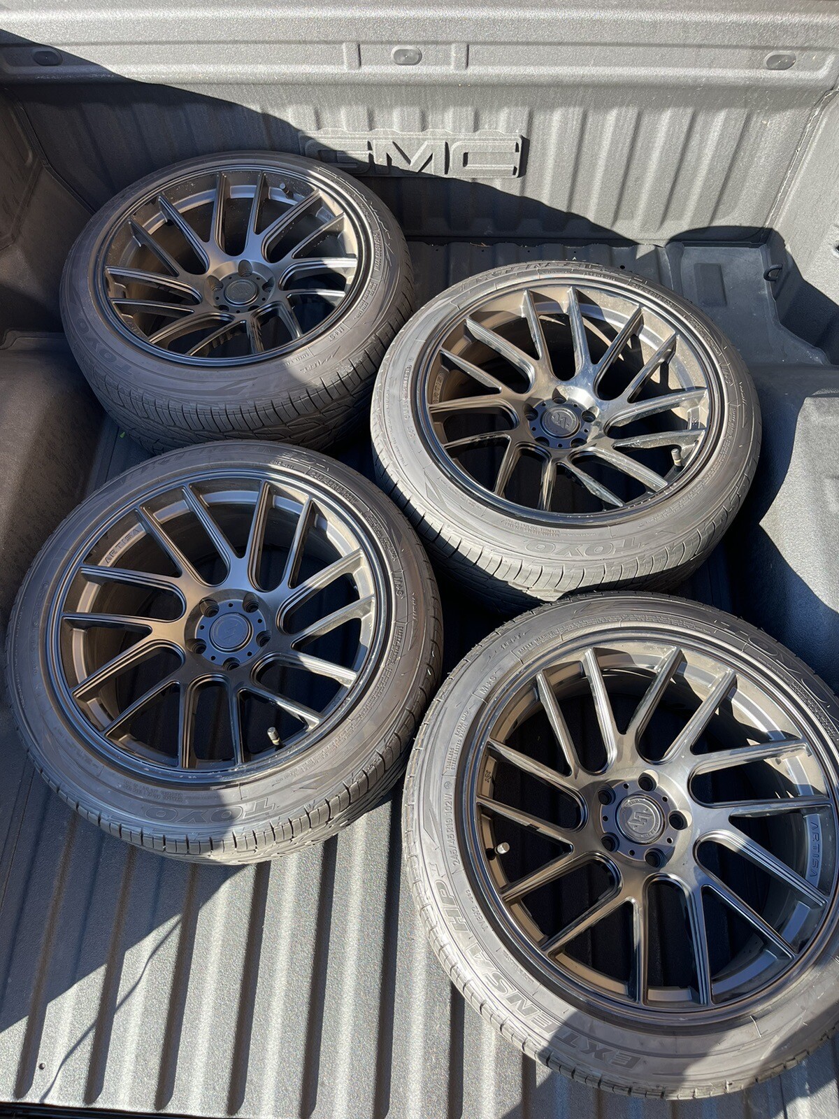 Anovia Elder Raven Rims w/ Toyo Extensa All Season Performance Tires | eBay