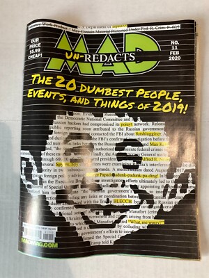 MAD Magazine #11 - FEBRUARY 2020 NM SUBSCRIPTION COVER NEW | eBay