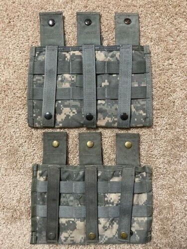 MOLLE II US Army FLC Chest Rig! Tactical Vest w/2 Triple Mag Panels ...