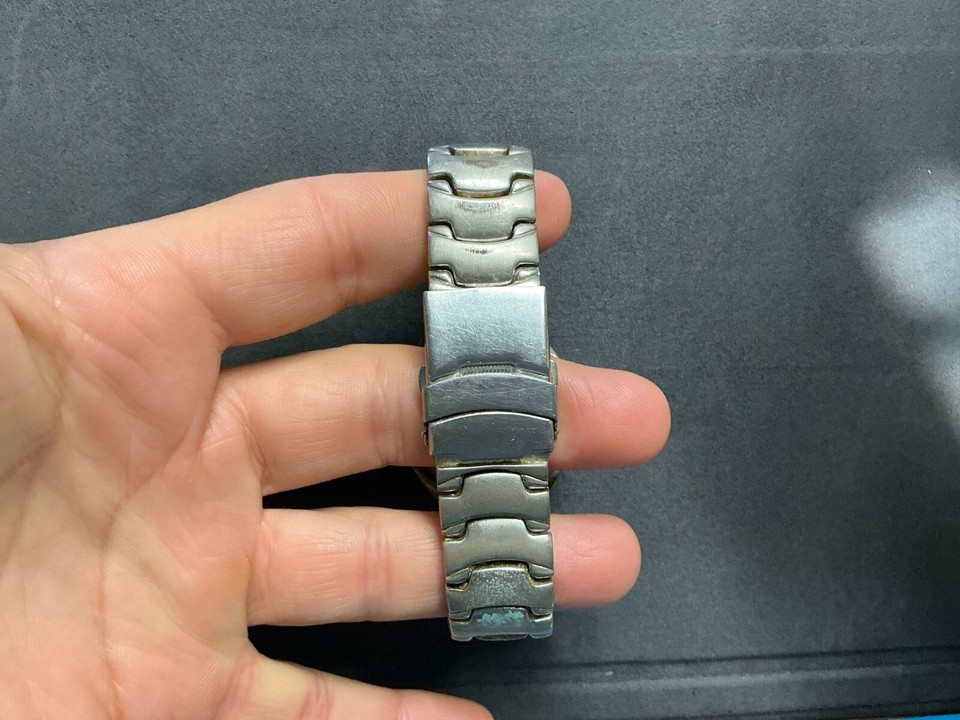 JF 60126 Large 40mm Blue Dial Quartz Unisex Watch, New Battery WORKING ...