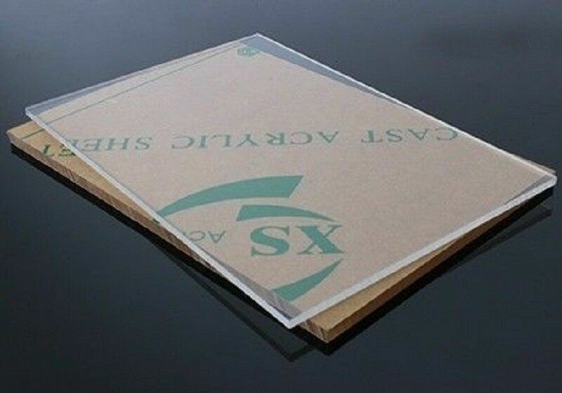 Clear Acrylic Plank Plastic Sheet Glass Panels Eco Friendly DIY Makings ...