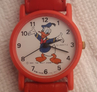 Armbanduhr Kinder Donald Duck digi-tech WD3433 | eBay.de