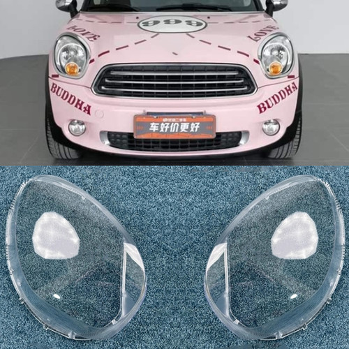 Headlight Lens Cover Head Lamp Shell+Glue For MINI R60 Cooper ...