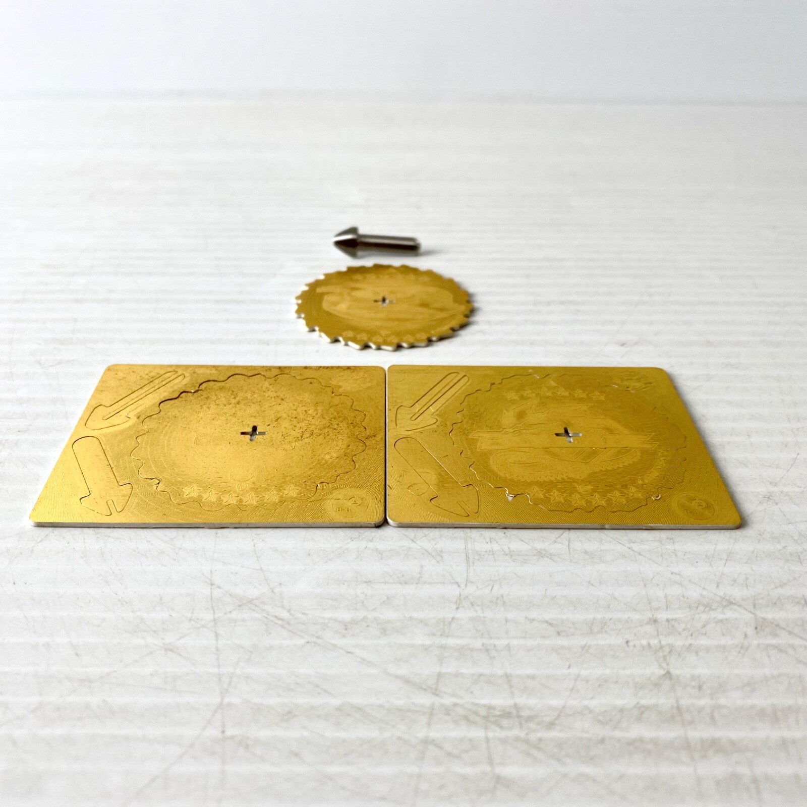 3x Gold Beyblade Mega Tazo Topz Gold Discs - 2 Unpopped - Free Postage ...