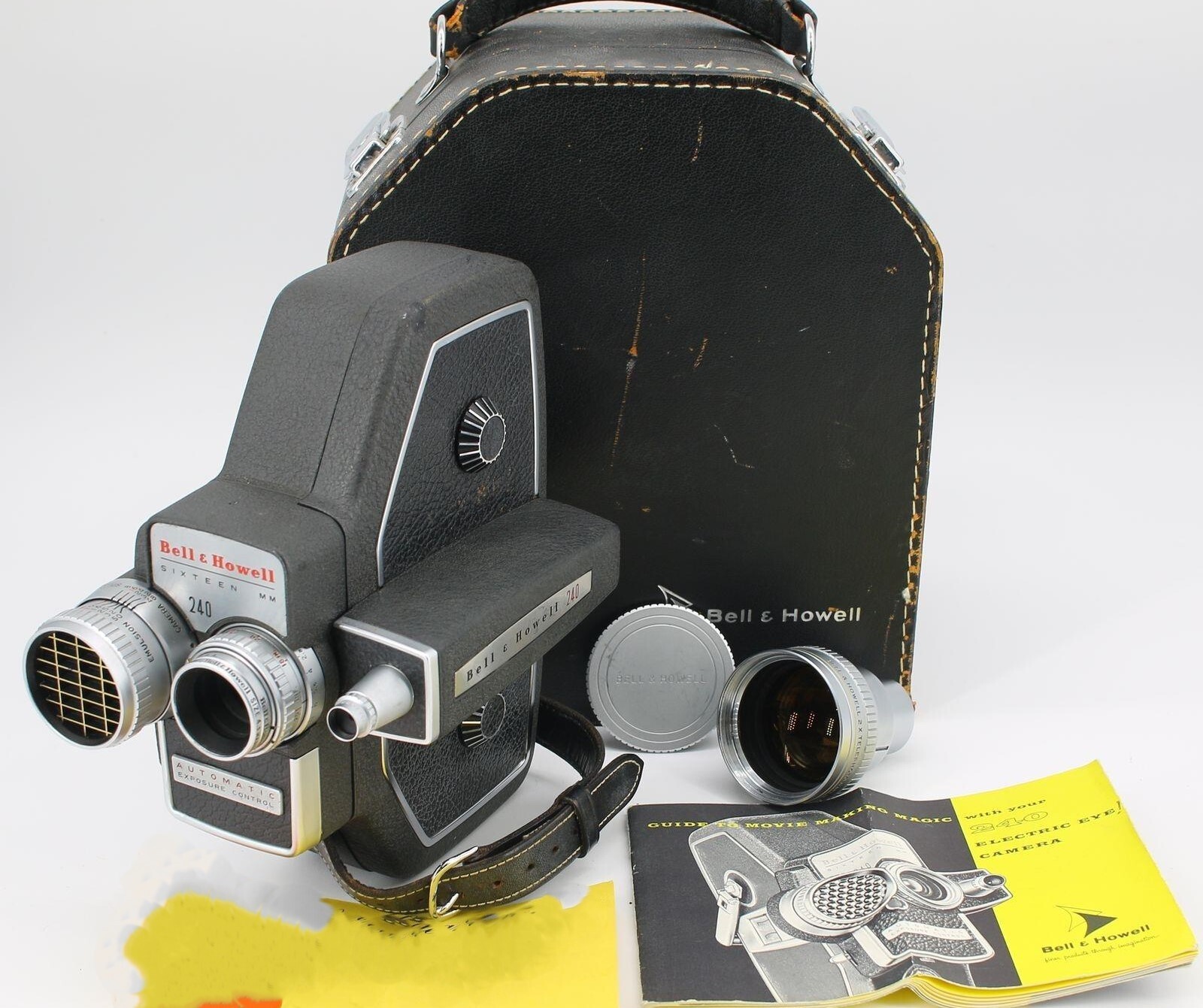"ORSON WELLES" Bell Howell 240 16MM Working movie camera, Vintage ...