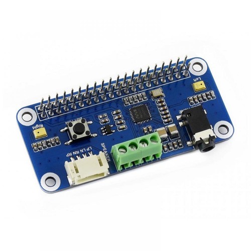Waveshare WM8960 Hi-Fi Stéréo Sound HAT Pour Raspberry Pi, Stéréo CODEC ...