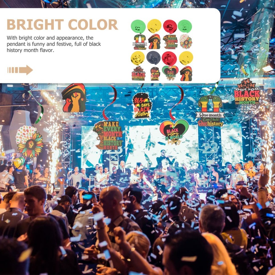 Decorative Swirl Pendant Hanging Decorations Carnival Party Banner ...