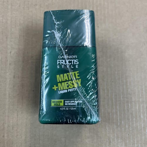 3 Pack- Garnier Fructis Style Matte & Messy Liquid Hair Putty for Men ...