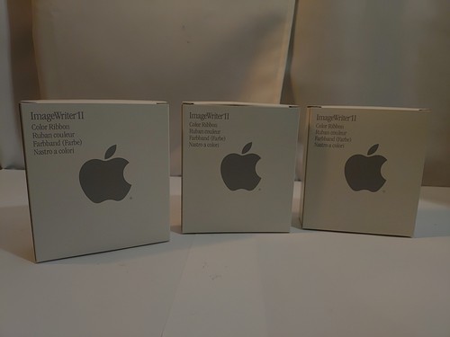 Vintage Apple 942-0778-A ImageWriter II Color Ribbons - New Old Stock ...